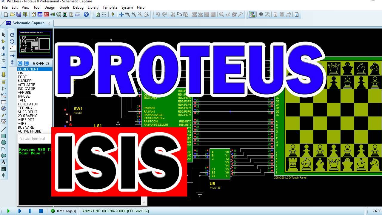 Proteus ISIS – Cours & Projets