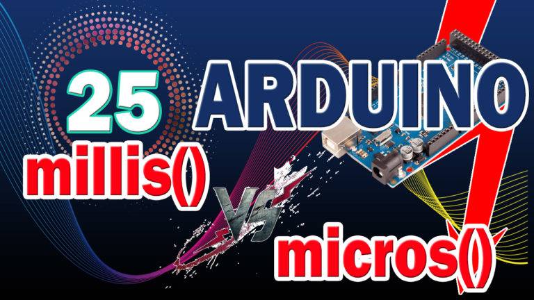 Arduino #25: la Gestion du temps – les fonctions millis() et micros ...