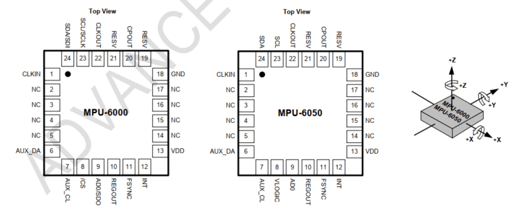 Drone | Arduino #6: Comment ça marche le capteur MPU-6050 GY-521 ...