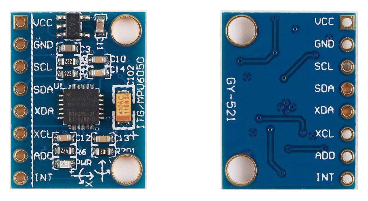 Drone | Arduino #6: Comment ça marche le capteur MPU-6050 GY-521 ...