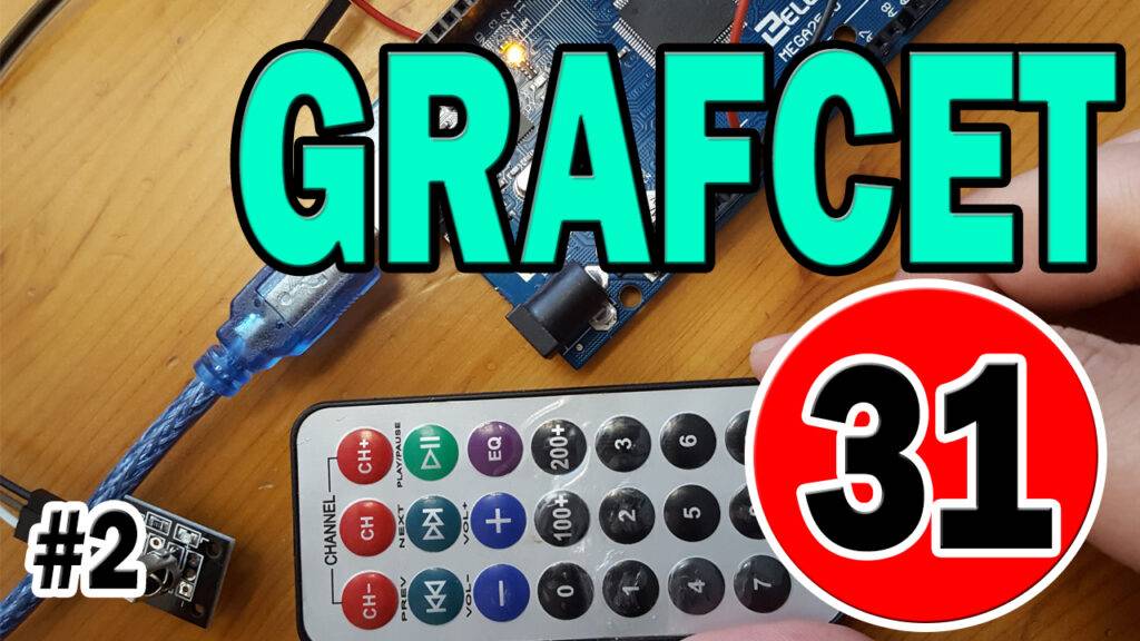 Grafcet Arduino 31 La Commande Ir Dun Curseur De Caméra Multimodes
